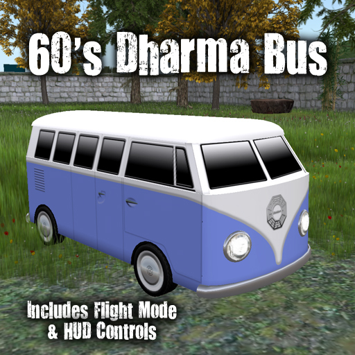 Second Life Marketplace - 60's Dharma VW Bus