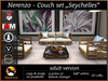 Second Life Marketplace - Nerenzo Couch Set "Seychelles" - adult ...