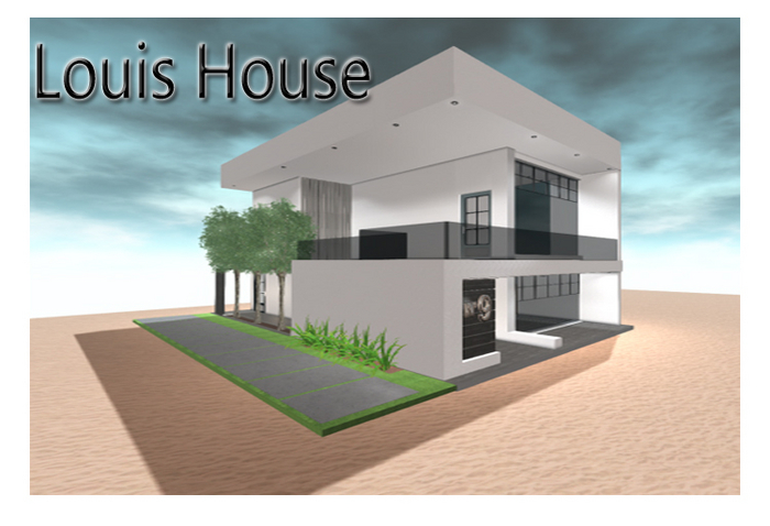 Second Life Marketplace - NUMBER 9 LUXURY HOMES LOUIS HOUSE
