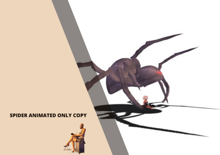 Second Life Marketplace - Spider Animated only Copy