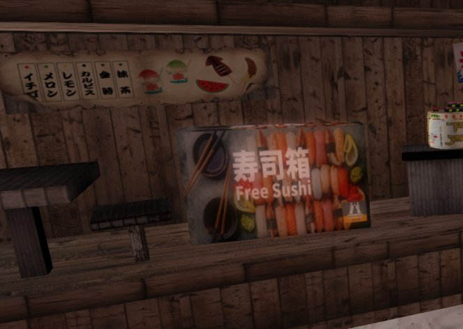 Second Life Marketplace - Maki and Sushi Giver - Sakura Sushi M2 SLS