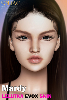 Second Life Marketplace - SOLIAC - Skin Lelutka EVOX - Mardy - ROSE KISS