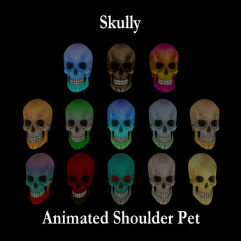 Second Life Marketplace - .:GDC:.Skully Blue/Green