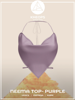 Second Life Marketplace - Kheops /\ - Neema Top - Purple
