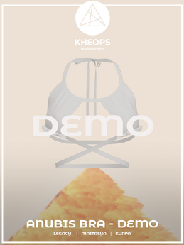 Second Life Marketplace - Kheops /\ - Anubis Bra - DEMO