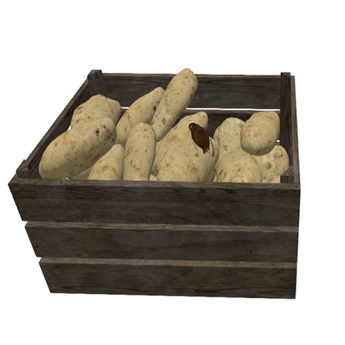 Second Life Marketplace - Potato Crate & Rat