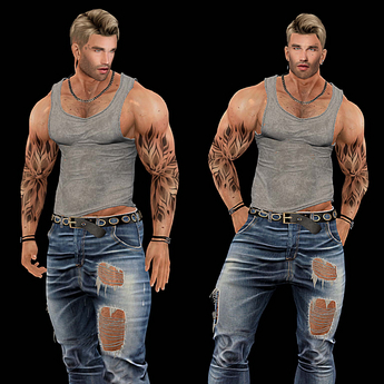 Second Life Marketplace - MM TRIBUS ALVO & ARMIS TATTOO BOM