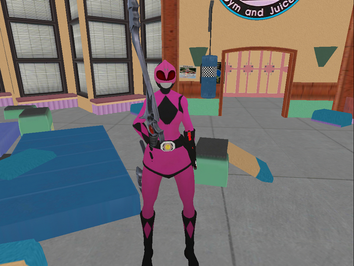 Second Life Marketplace - power rangers pink evil avatar