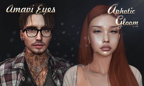 Second Life Marketplace - Aphotic Gloom: Amavi Series Eyes (FatPack)