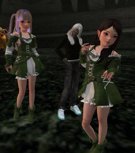 Second Life Marketplace - 2 full perm elf girls petite bento avatars