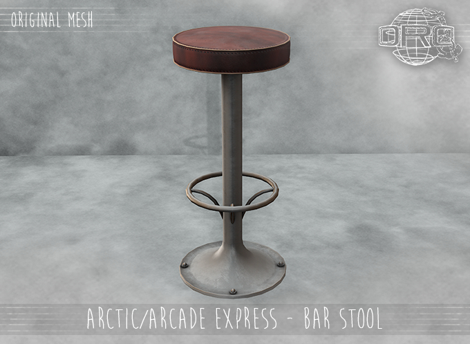 Second Life Marketplace - -DRD- AE - Train Car - Bar Stool