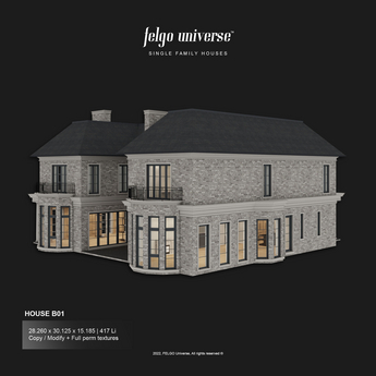Second Life Marketplace - FELGO Universe // House B01