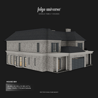 Second Life Marketplace - FELGO Universe // House B01