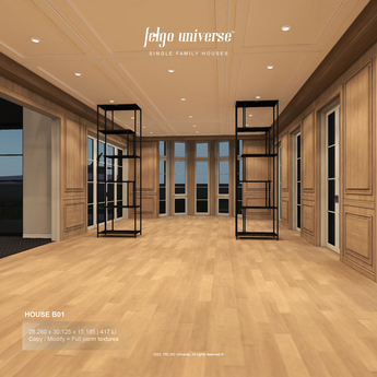 Second Life Marketplace - FELGO Universe // House B01