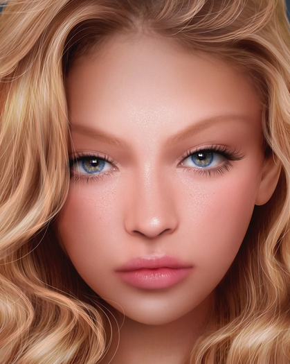 Second Life Marketplace - VELOUR: "ANGEL" SKIN for EVO X (SIENNA)