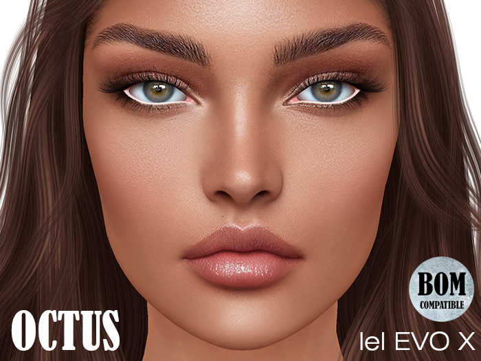 Second Life Marketplace Octus Lilah Skin For Lelutka Evox Tone 6