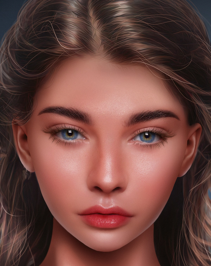 Second Life Marketplace - VELOUR: "BECKY" SKIN for EVO X (CHANTILLY)