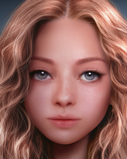 Second Life Marketplace - VELOUR: "MELODY" SKIN for EVO X (SUNKISS)