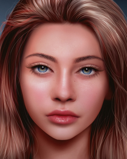 Second Life Marketplace - VELOUR: "WILLA" SKIN for EVO X (PORCELAIN)