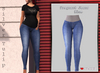 Second Life Marketplace - ST-LOVEMOMMA Pregnant Jeans Blue