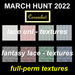 Second Life Marketplace - March hunt 2022 - lace textures