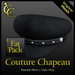 Second Life Marketplace - CC Tuscan Cap FELT: FAT PACK (6) BOXED