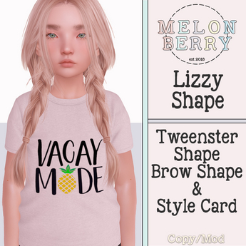 Second Life Marketplace - MelonBerry - Lizzy Shape