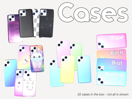 Second Life Marketplace - Phone 13 - 2022 Color Pack