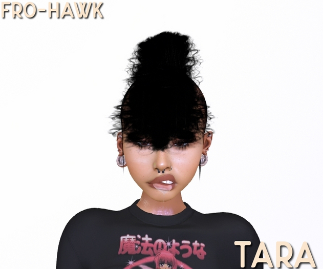Second Life Marketplace - Chi-Tara's Fro-Hawk Wig