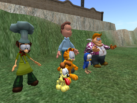 Second Life Marketplace - garfield set
