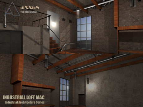 Second Life Marketplace - Industrial Loft Mac / AdiXXioN