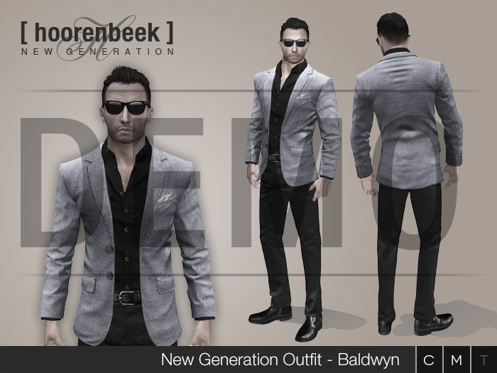 Second Life Marketplace - Complete Outfit - Baldwyn / Signature, Legacy ...