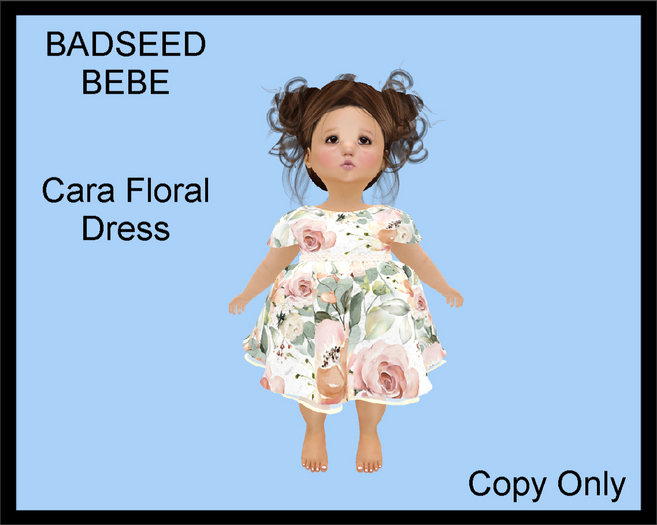 Second Life Marketplace - Steph-0-Bee's - Cara Floral Dress (Bebe)