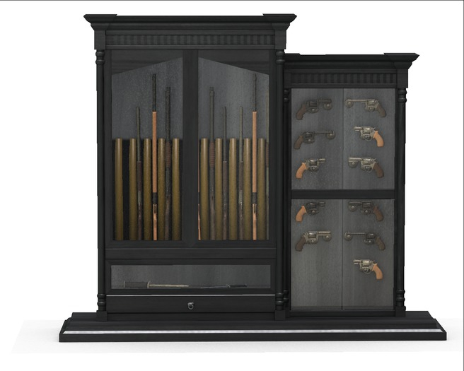 Second Life Marketplace - -David Heather-Gun Cabinet 1 RARE