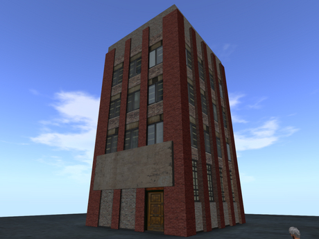 Second Life Marketplace - Small highstreet printshop building/ 65 land impact