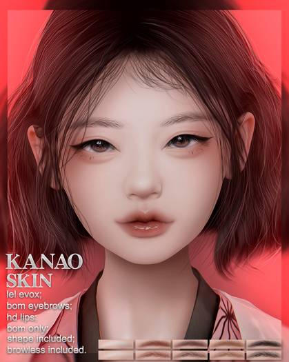 Second Life Marketplace - (ADD ME) ~Little Foxy B.~ Kanao Skin Creme ...