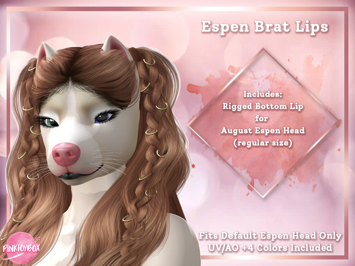 Second Life Marketplace - [PTB] August Espen Brat Lips