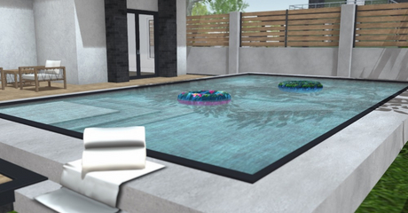 Second Life Marketplace - BH&G Heaton Westville Pool Linden Home Add On