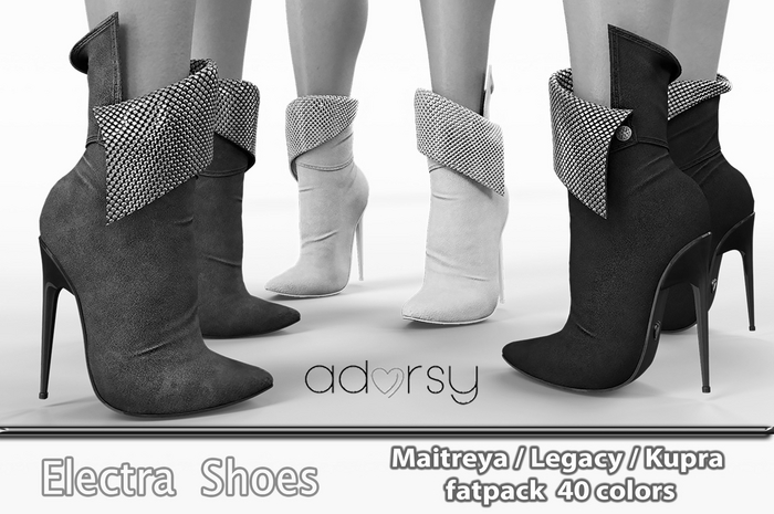 Second Life Marketplace - adorsy - Electra Heels DEMO - Maitreya/Legacy ...
