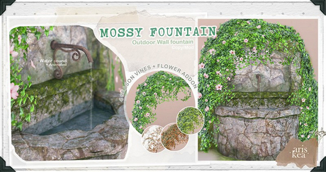 Second Life Marketplace - Ariskea. Primavera . Mossy Fountain