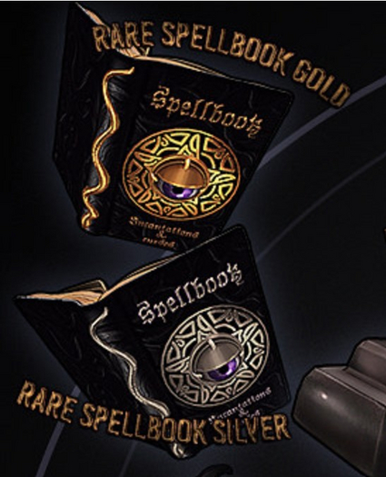 Second Life Marketplace - Birdy - Hocus Pocus - Spellbook - Silver [box] RARE