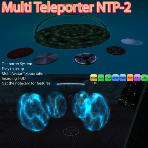 Second Life Marketplace - Multi Teleporter (NTP-2)