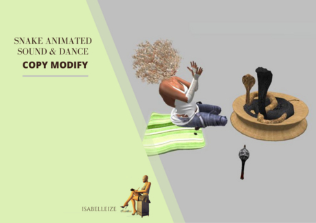 Second Life Marketplace - Snake Animated Sound & Dance Copy Modify