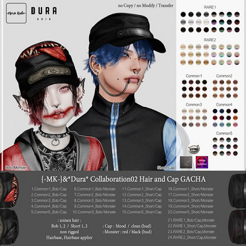 Second Life Marketplace - 21.R1_{-MK-}&*Dura* Collaboration02_Bob RARE