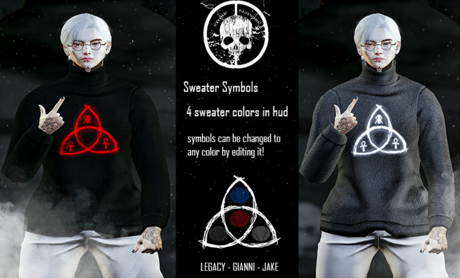 Second Life Marketplace - [EL]Sweater Symbols