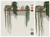 Second Life Marketplace - Mithral * Vine Shelf w/ Watering Can Fat Pack