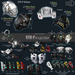 Second Life Marketplace - ULTRARARE 1 :::SOLE::: STD-P Helmet (White)