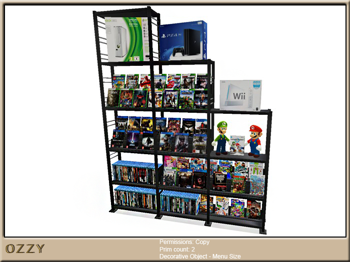 Second Life Marketplace - *$OZZY$* Games and DVDs SET