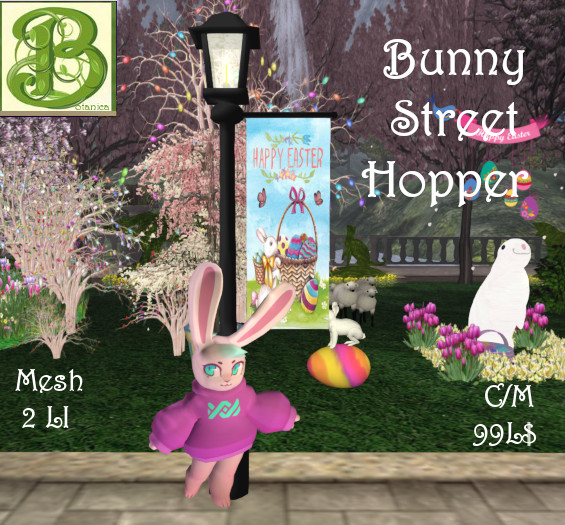Second Life Marketplace - Bunny Street Hopper, 2LI