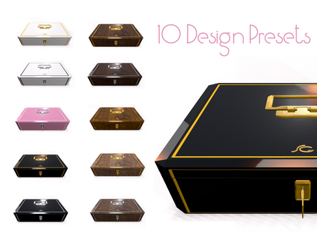 Second Life Marketplace - Shine & Glance - Animated Jewelry Box - SG Travel